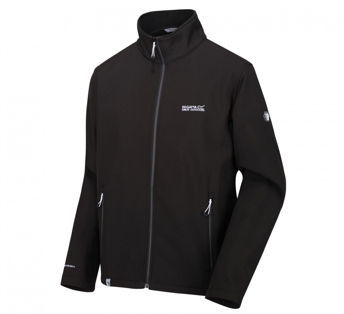 Regatta Cera IV Softshell Jas Heren - Zwart | SoftshellWebshop.nl