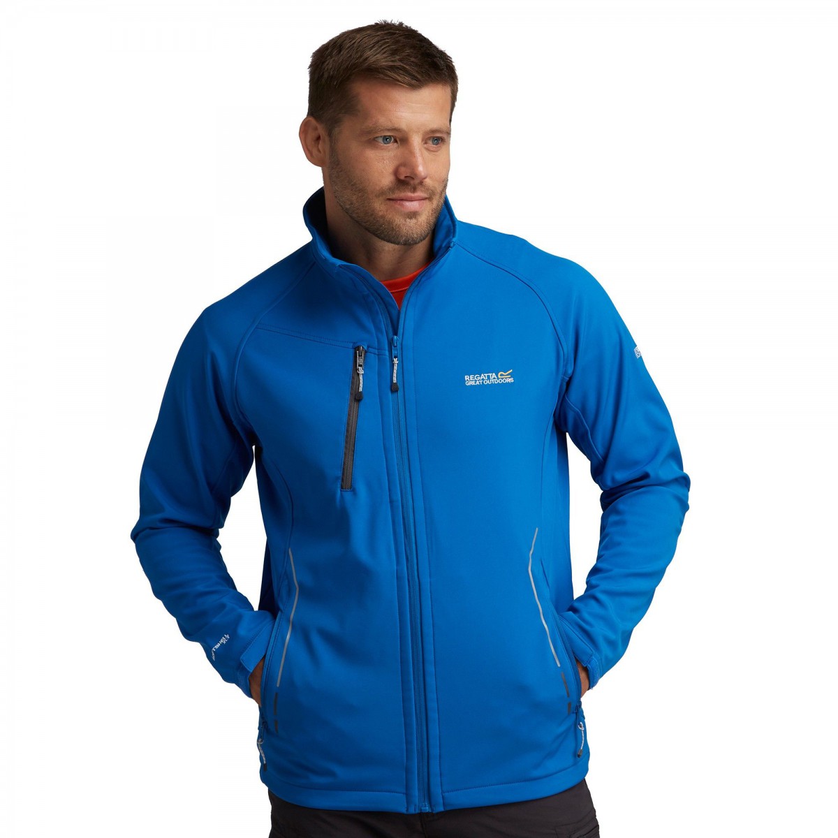 Regatta Nielson II Softshell Jas Heren - Oxford Blauw | SoftshellWebshop.nl