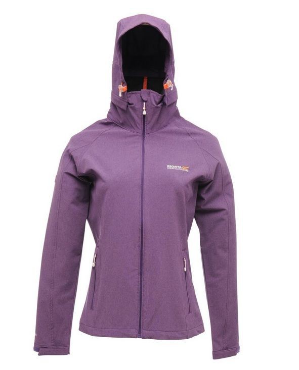 Regatta Trista Softshell Jas Dames - Lente/Zomer - Paars ...