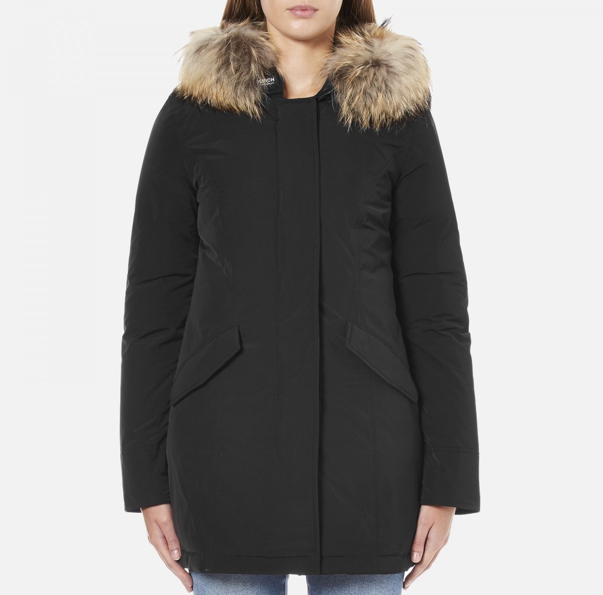 Woolrich Luxury Arctic Parka Dames Zwart - Maat M | SoftshellWebshop.nl