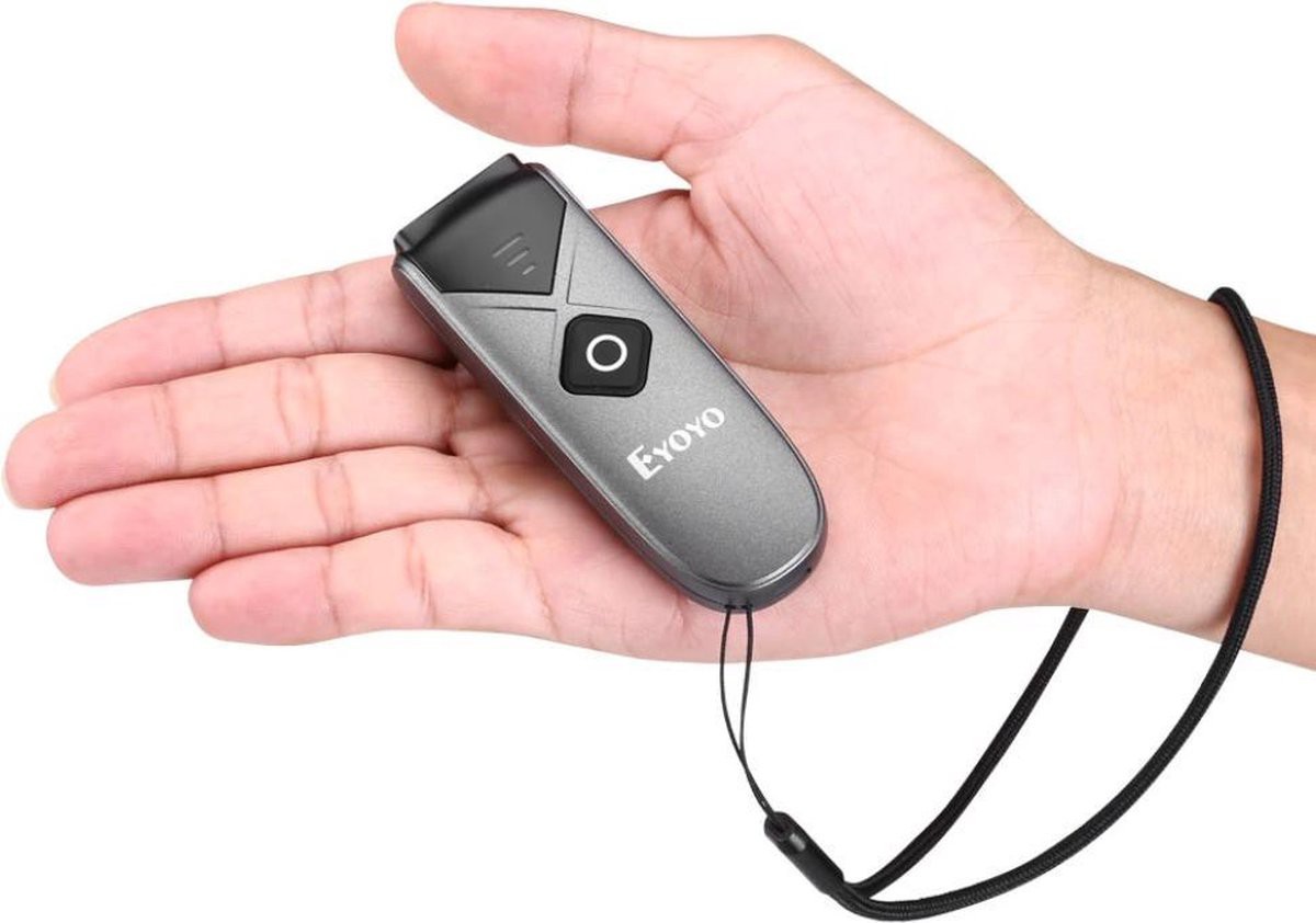 BrandWay Draadloze Mini Barcode Scanner - EAN en QR codes - Bluetooth ...