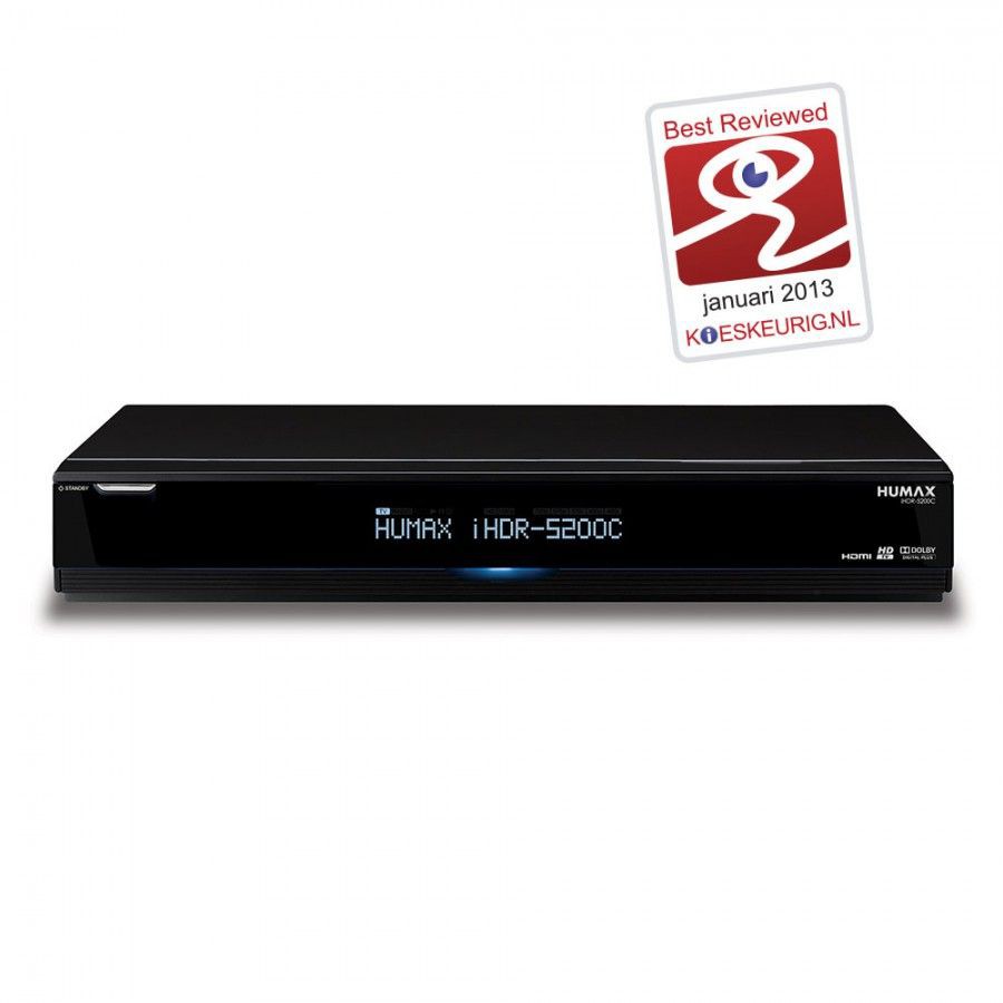 Humax iHDR-5200C - Ziggo Digitale decoder / ontvanger | ElektronicaDeal.nl
