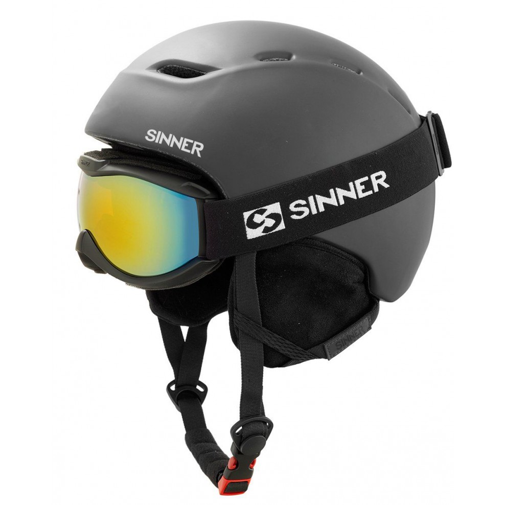 Sinner Combi-Pack ( Nova + Toxic ) - Skihelm - Unisex - Maat L - Zwart ...