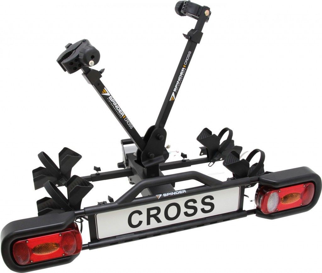 Spinder Cross - Fietsendrager - 2 Fietsen - Zwart | MeerDeals.nl